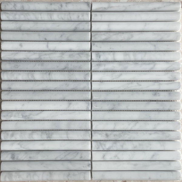 Fluted Marble Mosaics - Tile Power Penrith