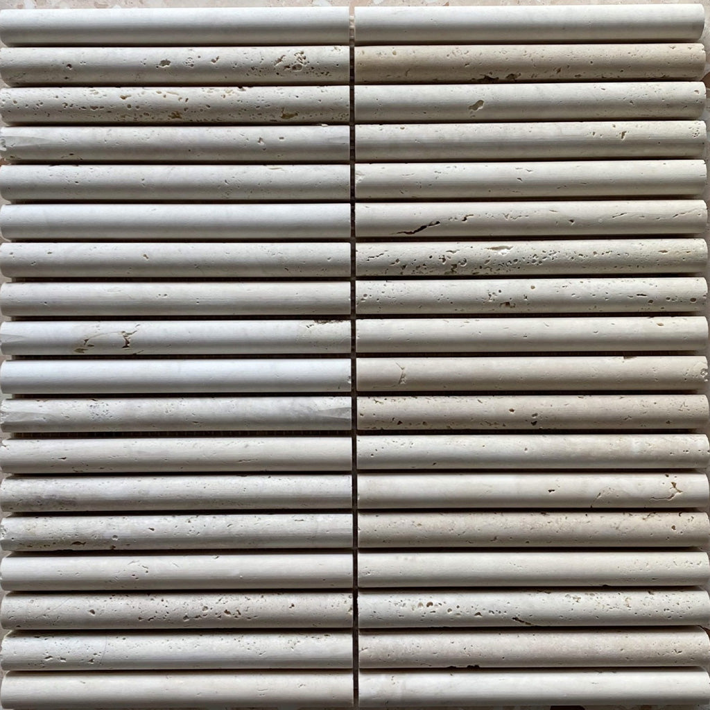 Fluted Marble Mosaics - Tile Power Penrith